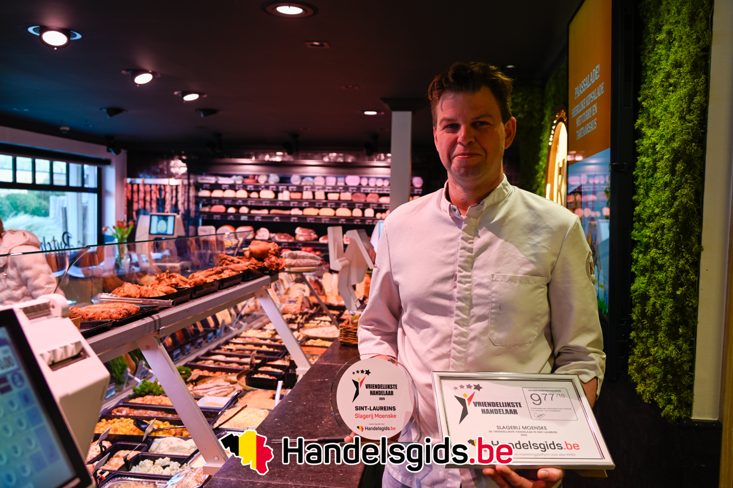 Vriendelijkste Handelaar 2025 - Slagerij Moenske - Sint-Laureins