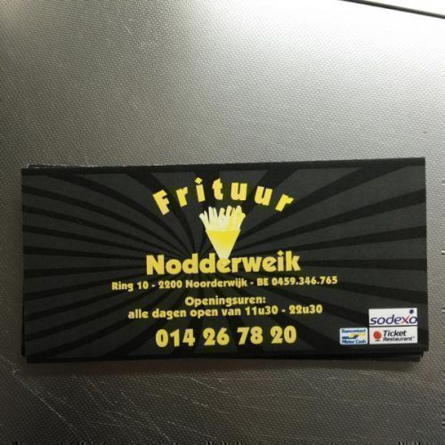 Frituur Nodderweik in Herentals (Noorderwijk) met openingsuren - Broodjes
